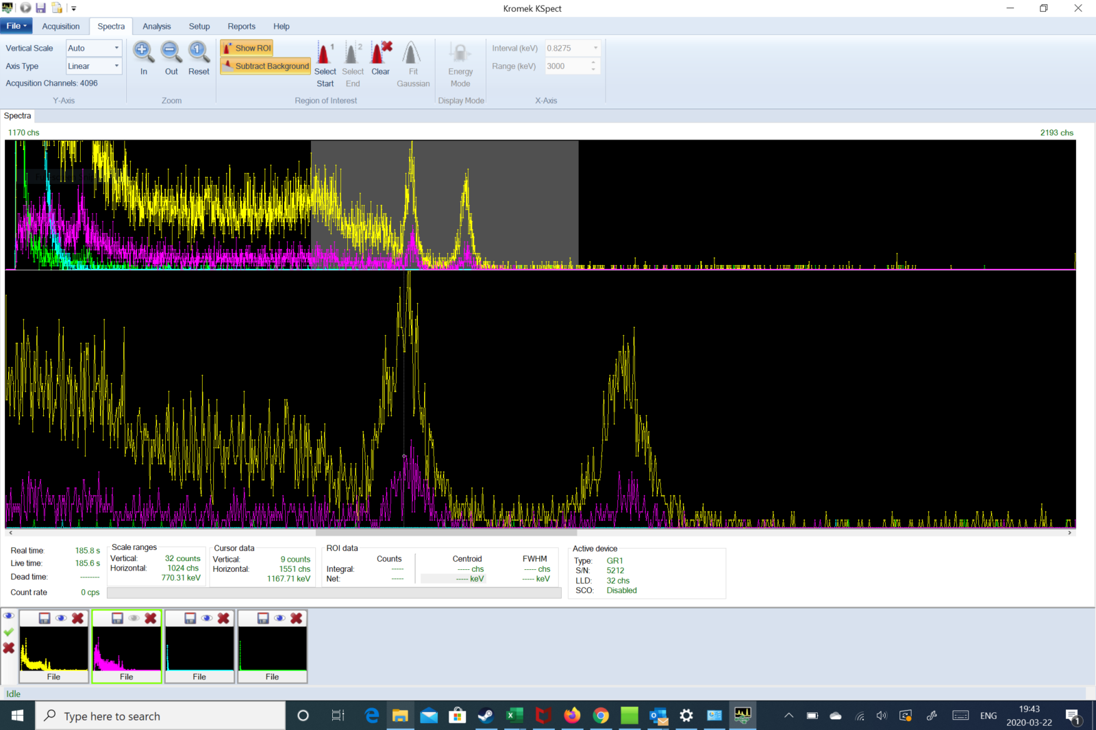 Gamma Spectroscopy – Phillip M Wu
